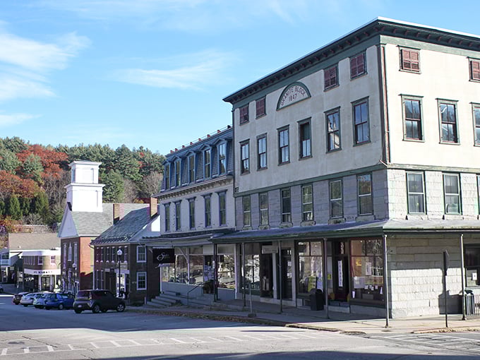 Main Street Peterborough feels like stepping into a movie set where every storefront has character and charm.