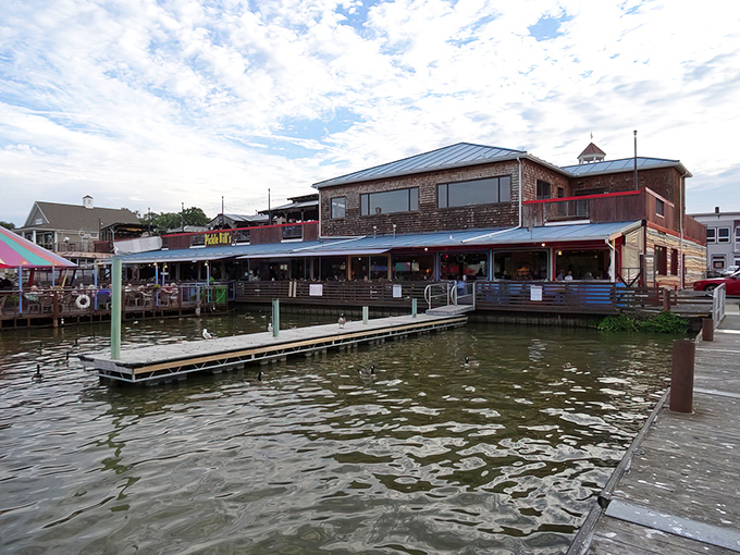 Waterfront dining where the boats bob and the lobster never stops coming to your eager table.