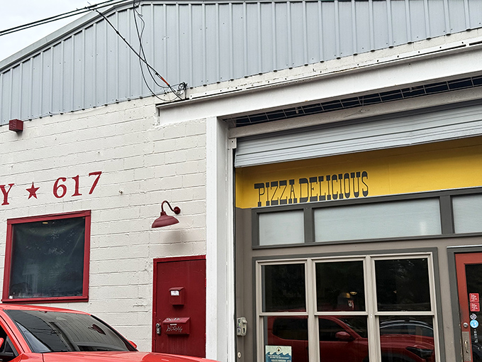 Simple storefront, extraordinary pizza. Pizza Delicious proves you don't need fancy digs when your slices speak volumes.