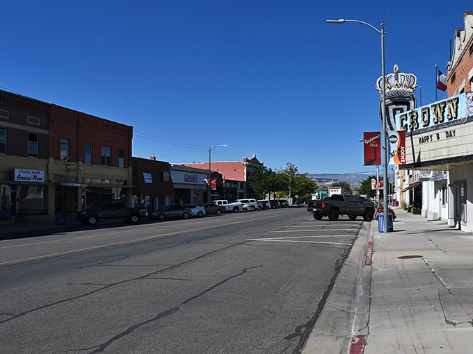 Downtown Price stretches out like a living museum where mountain views frame every corner and history lives on.