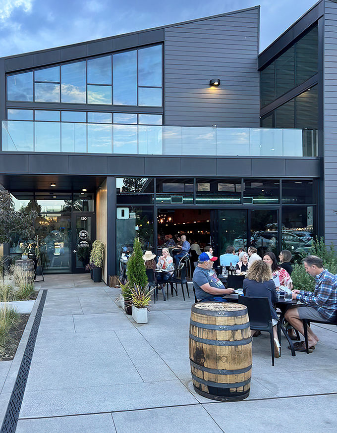 When the patio looks this good, you know the steaks inside are going to be even better.