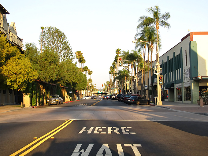 Downtown Riverside glows at sunset, where palm trees meet history and every corner feels like home.