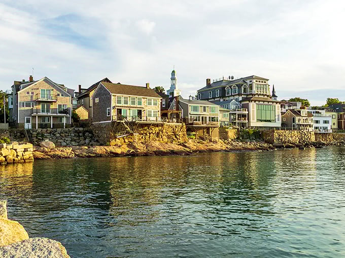 Those weathered shingles and rocky shores whisper tales of generations who've called this coastal paradise home.