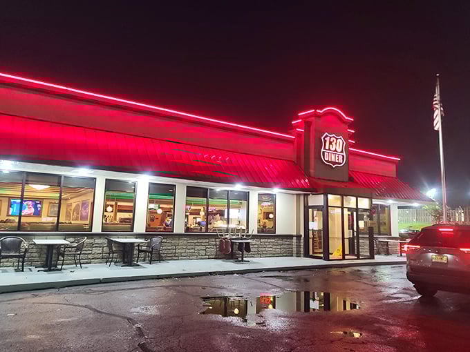 When those neon lights glow at night, you know comfort food and warm hospitality await inside.