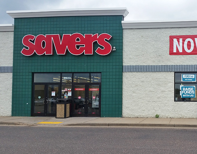 Savers' green and white facade might look ordinary, but inside lies a treasure trove that would make any thrift detective's heart race.