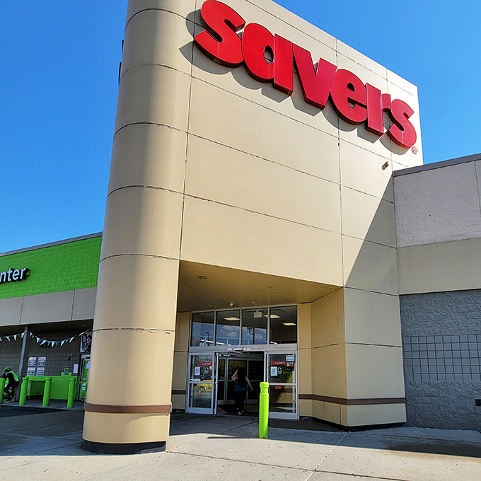 That entrance promises adventure - like walking into a department store where everything's actually affordable.