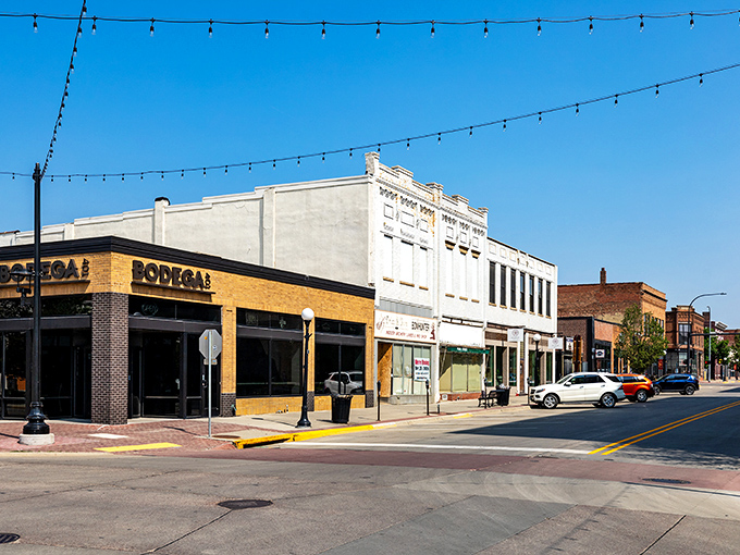 Sioux City's charming main street feels like stepping into a Norman Rockwell painting where the prices stayed in the 1950s.
