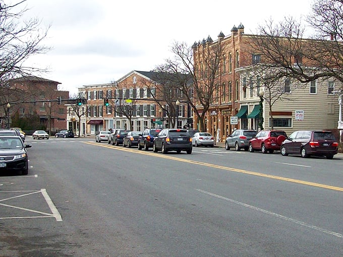 Classic American charm meets lakeside serenity in this postcard-perfect downtown that time forgot to rush.