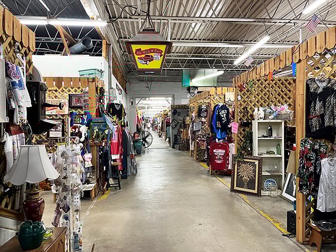 Endless aisles of possibilities stretch before you like a wonderland of forgotten treasures and hidden gems. 