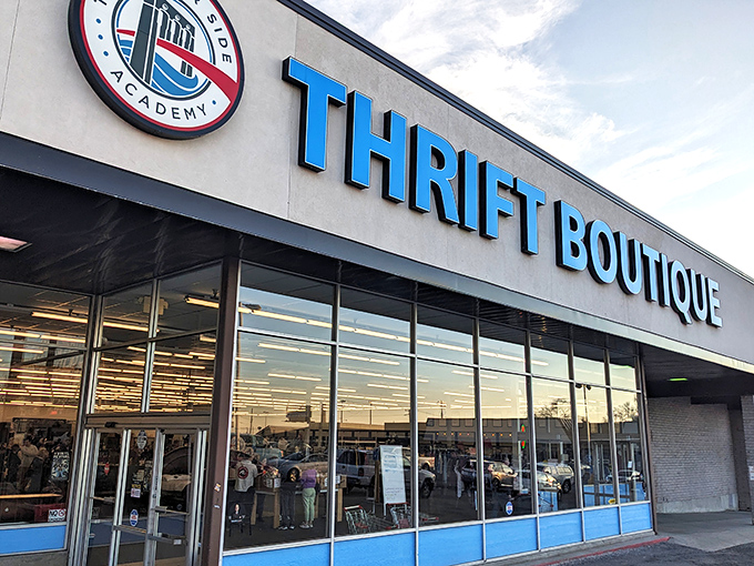 The Other Side Thrift Boutique: A spacious storefront offering secondhand treasures for every shopper.