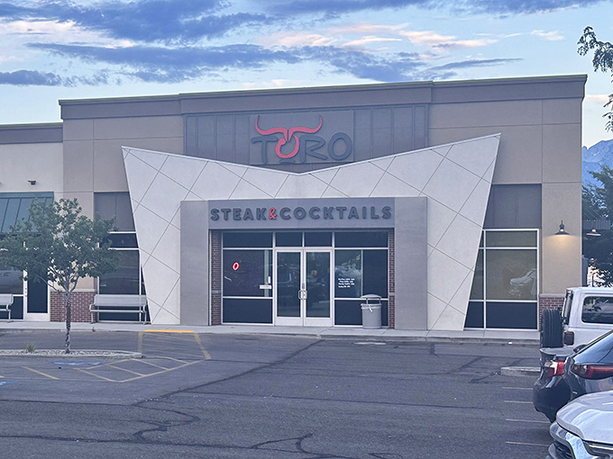 Don't judge this steakhouse by its strip mall cover - culinary magic awaits inside.