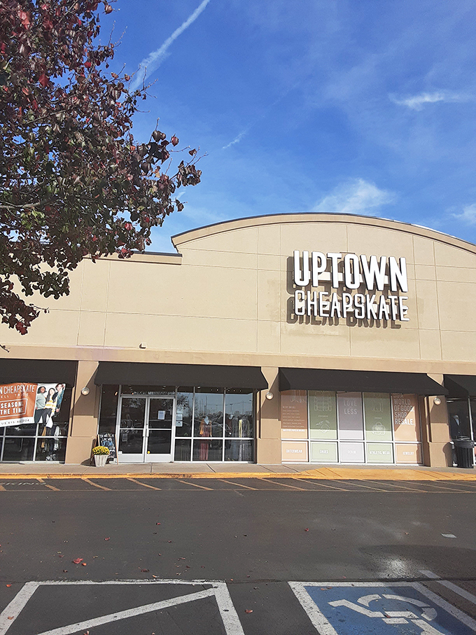 Clean lines and modern appeal make this thrift destination feel more upscale than your average treasure hunt.