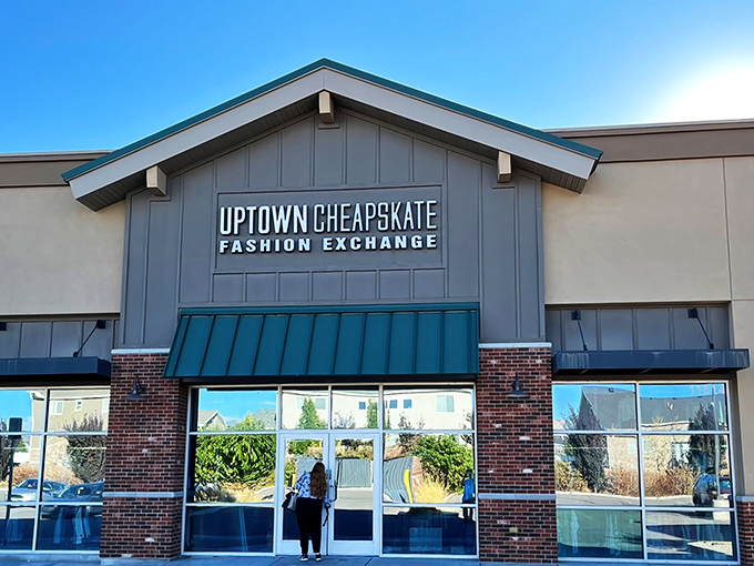 Modern brick and glass design proves secondhand shopping has seriously upgraded its game.