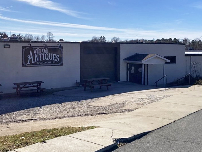 Sometimes the best adventures start with the most unassuming buildings - this one's hiding serious vintage magic inside. 