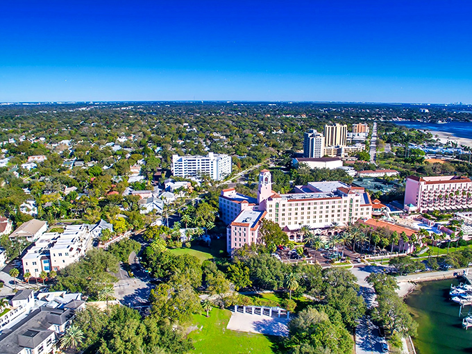 From above, Inverness reveals its perfect balance of nature and civilization&mdash;a patchwork of neighborhoods nestled between blue waters and green spaces.