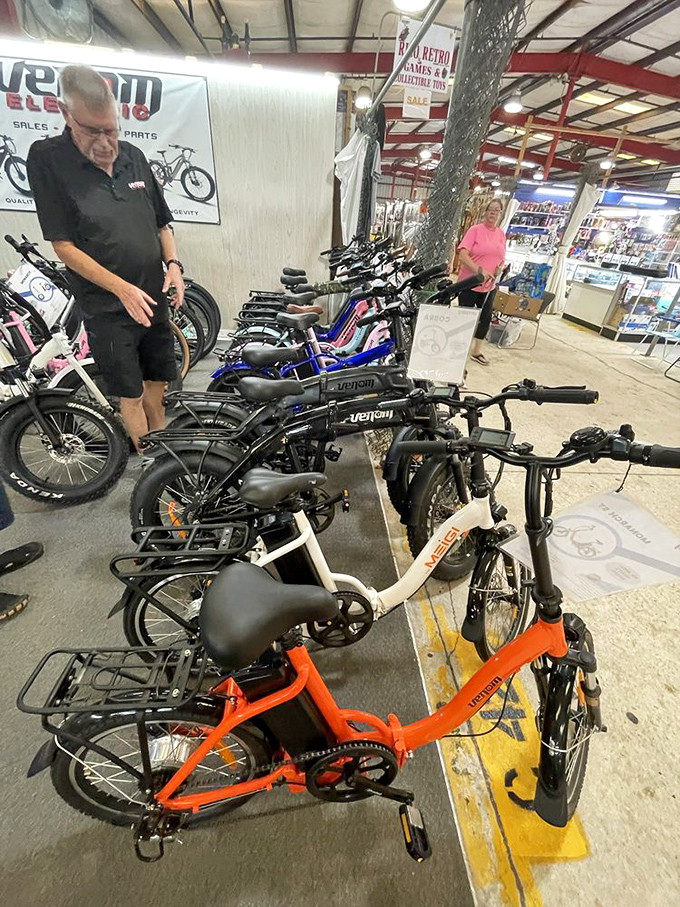 Two-wheeled treasures await at this bicycle vendor, where you can find everything from practical commuters to weekend warriors' dream rides.