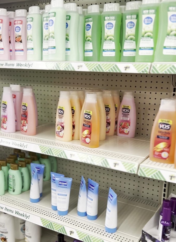 From fruity shampoos to cucumber body wash, personal care that won't require a personal loan.