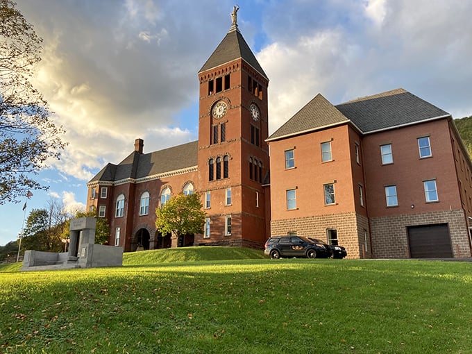 The Cameron County Courthouse isn't just government central&mdash;it's architectural eye candy with that magnificent clock tower standing sentinel over the town.