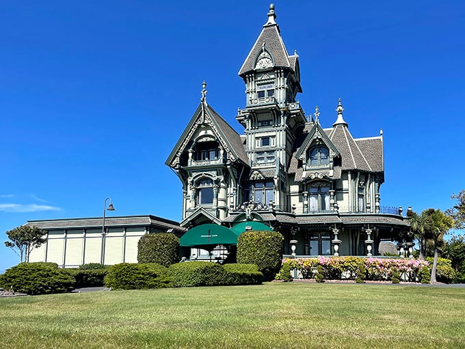 The Carson Mansion stands as America's most photographed Victorian home, its ornate turrets and gables practically demanding you stop and stare.