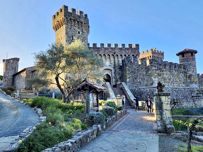 Where else in California can you cross a drawbridge and feel like you're storming a castle without getting arrested?