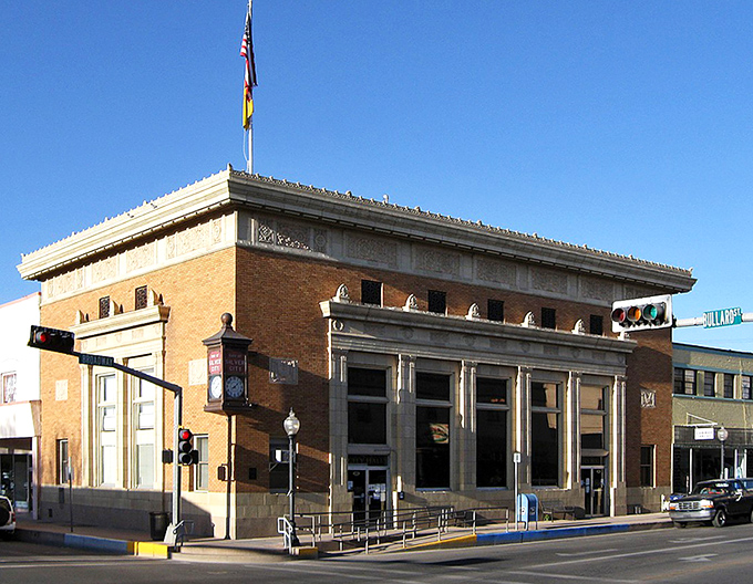 City Hall stands proud in brick and stone, because some buildings understand that dignity never goes out of style.