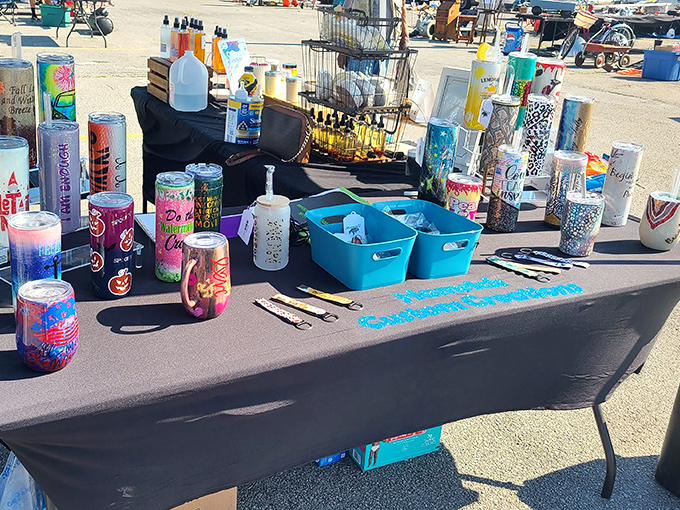 Modern-day chalices for your morning brew. These custom-designed tumblers prove that even in a throwaway world, personality can be portable.