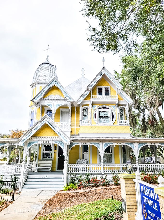 This sunshine-yellow Victorian masterpiece isn't compensating for Florida's lack of seasons&mdash;it's the Donnelly House, Mount Dora's most photographed building and architectural eye candy.