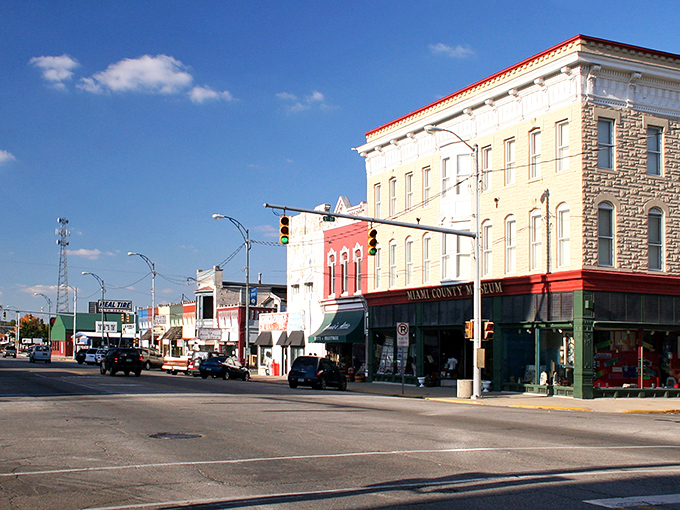 The Miami County Museum anchors downtown with the gravitas of a building that's seen more history than your grandfather's photo albums.