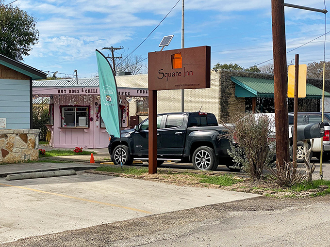 This is where Texas flags fly proudly and stone buildings tell stories that started before anyone's great-grandparents were born.