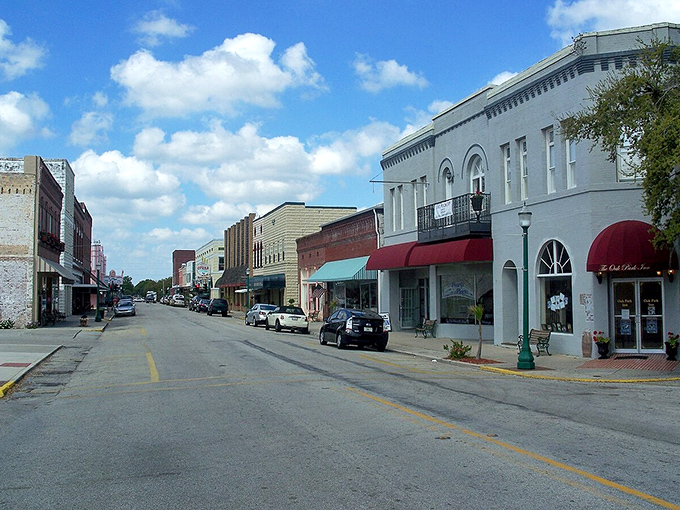 Arcadia's historic buildings have stories to tell—and price tags that won't make your retirement account weep. Main Street Americana lives on here.