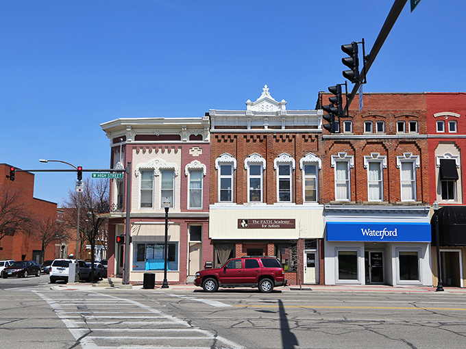 These beautifully preserved buildings aren't just pretty facades; they're home to businesses where your dollar stretches like yoga pants.