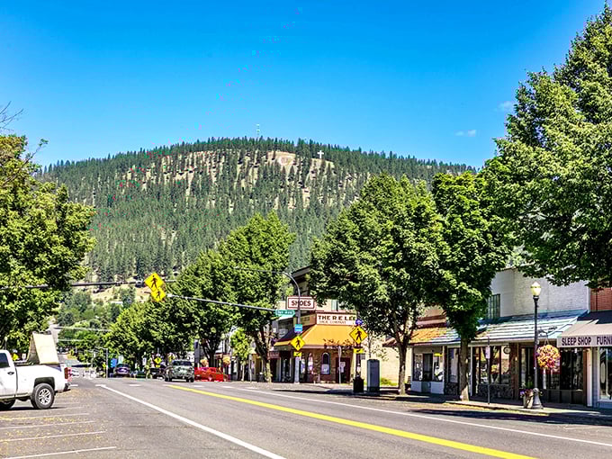 Where mountains meet Main Street &ndash; Colville's downtown offers a picture-perfect backdrop that makes retirement feel like a permanent vacation.