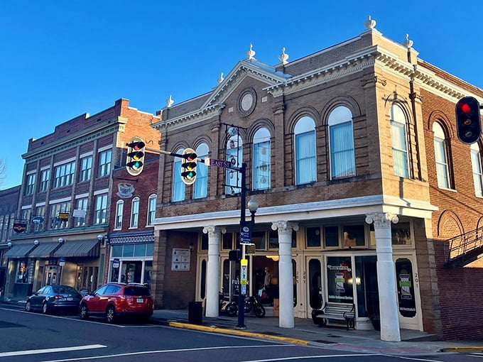 This isn't a movie set &ndash; it's actual downtown Culpeper, where 19th-century architecture houses 21st-century businesses in a marriage that actually works.