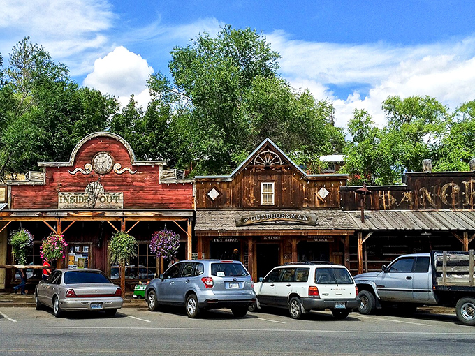 These aren't movie set facades&mdash;they're the real deal, where shops like "Inside Out" invite you to step back in time without sacrificing modern shopping therapy.
