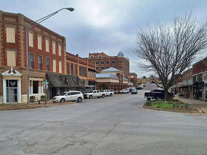 Downtown Sulphur's skyline won't strain your neck, but its charm might just capture your heart forever.