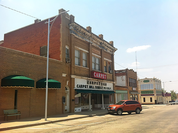 Downtown Sweetwater's historic buildings tell stories of boom times and resilience, where brick and mortar have witnessed a century of West Texas life.