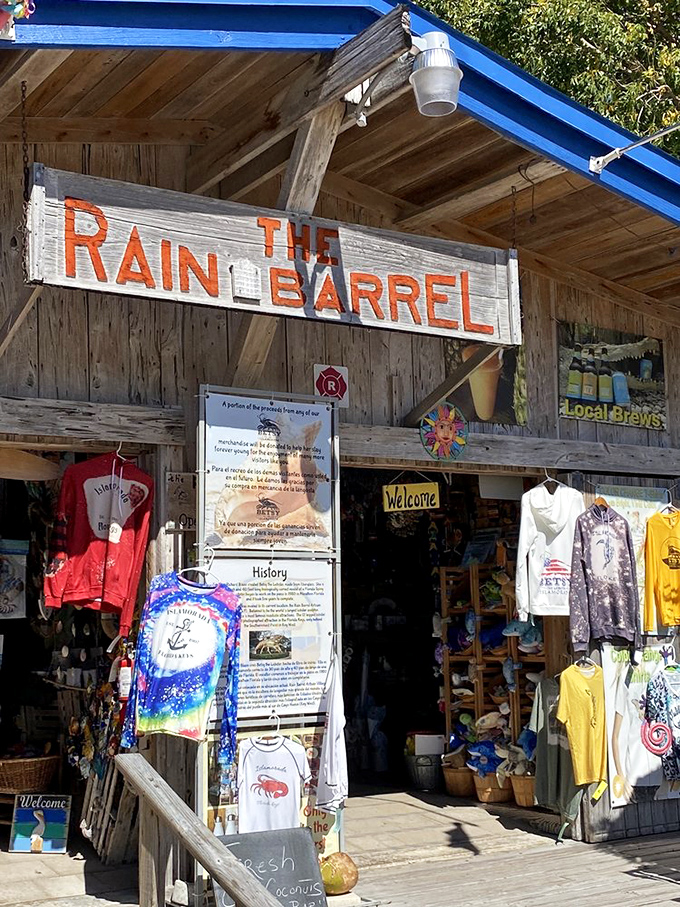 The weathered wooden sign tells you everything you need to know&mdash;you've arrived somewhere authentic, not something dreamed up in a corporate boardroom.