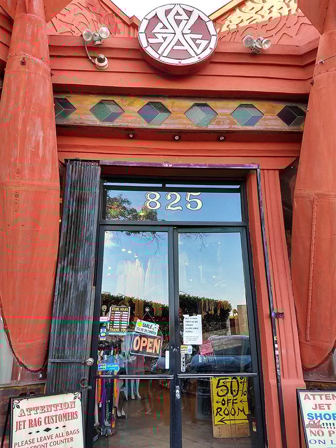 Step through these doors and you're not just entering a store &ndash; you're time-traveling through decades of fashion history, one rack at a time.