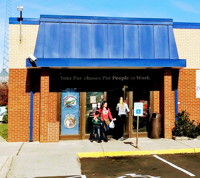 "Your Purchases Put People to Work" isn't just a slogan—it's the secret ingredient in the recipe for guilt-free shopping therapy.