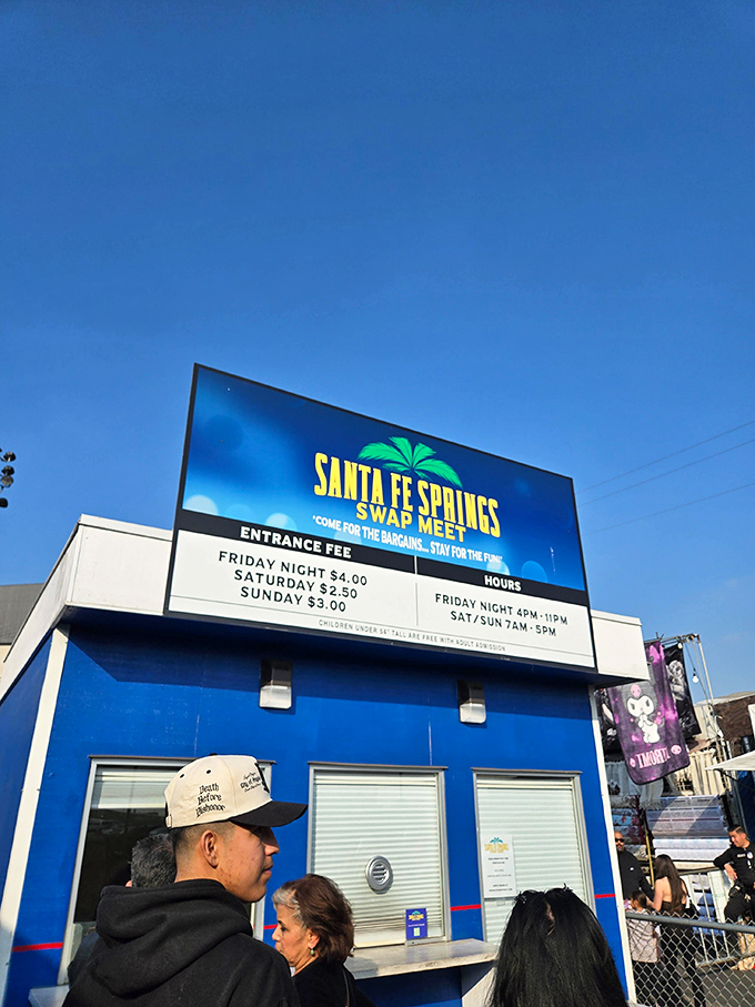 The gateway to bargain paradise! For less than the price of a fancy coffee, you're granted access to a world where haggling is an Olympic sport.