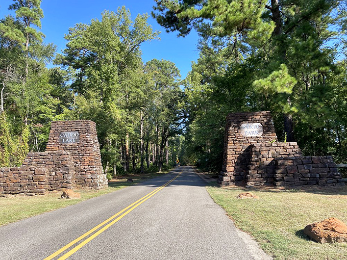 These stone sentinels have welcomed nature lovers since the 1930s. Like crossing into Narnia, minus the snow and talking animals.