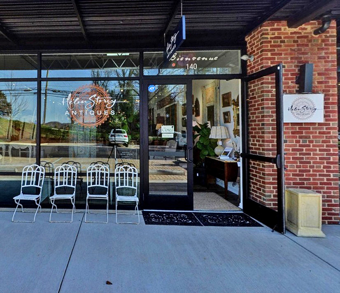 Those charming bistro chairs aren't just decoration&mdash;they're an invitation to rest after your treasure-hunting expedition.