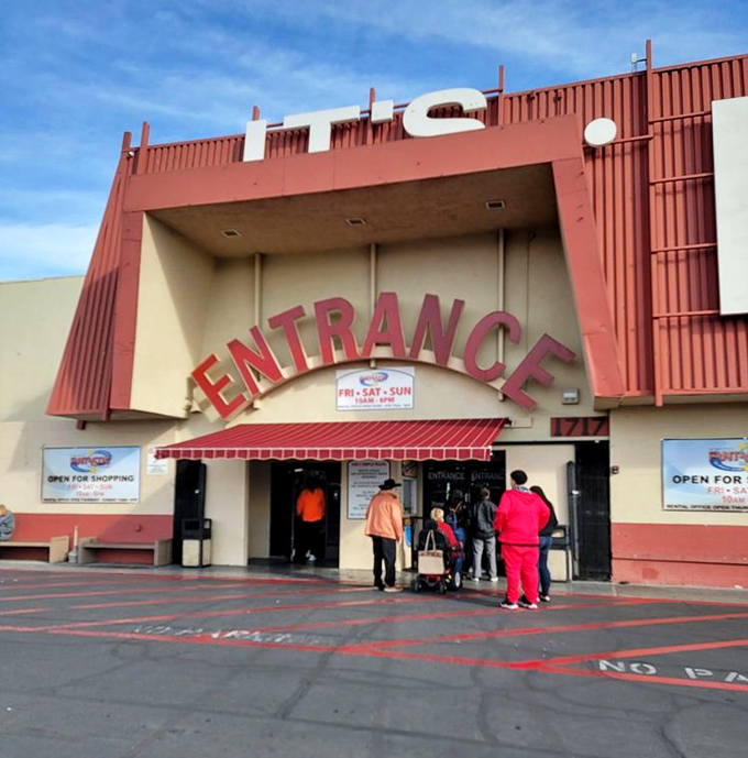 The entrance beckons like a portal to a parallel bargain universe. Step through these doors and kiss your shopping budget goodbye&mdash;in the best way possible.
