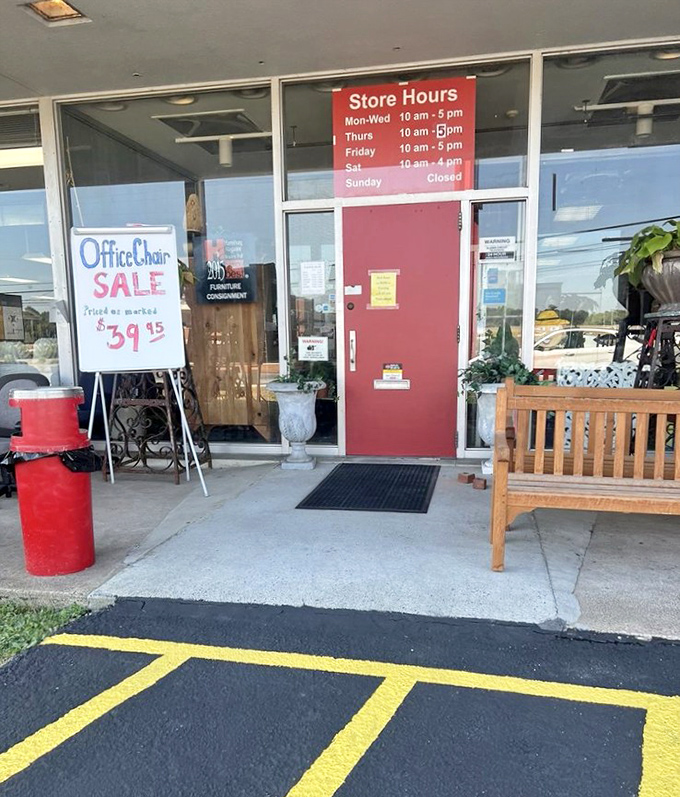 That red door isn't just a name&mdash;it's an invitation to step into a world where yesterday's treasures become tomorrow's conversation pieces.