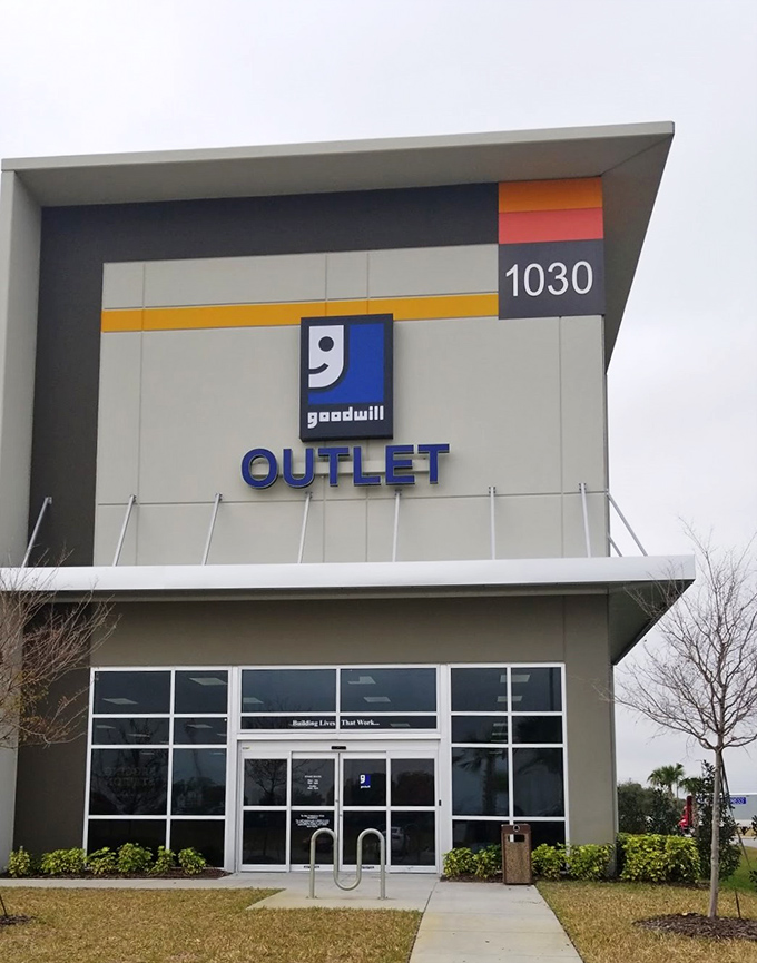 That iconic blue smile beckons bargain hunters inside, promising adventures in thrifting that theme parks can't deliver &ndash; and at a fraction of the cost.