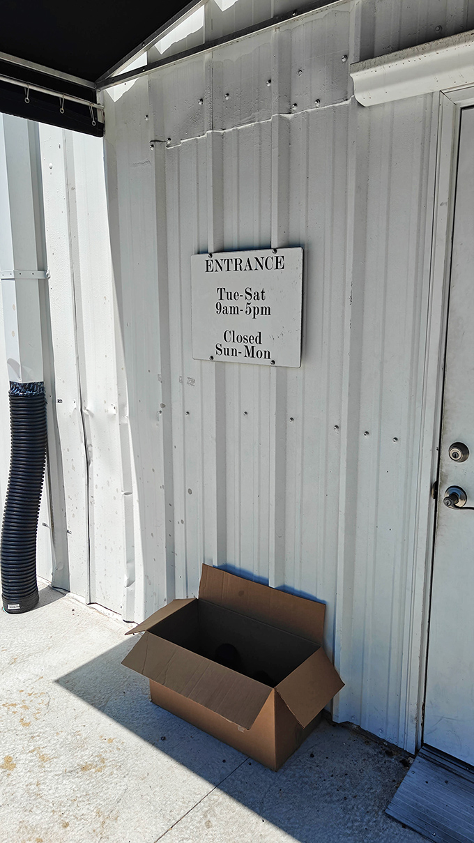 That cardboard box isn't trash&mdash;it's a promise of fresh donations arriving to fuel your treasure-hunting dreams.