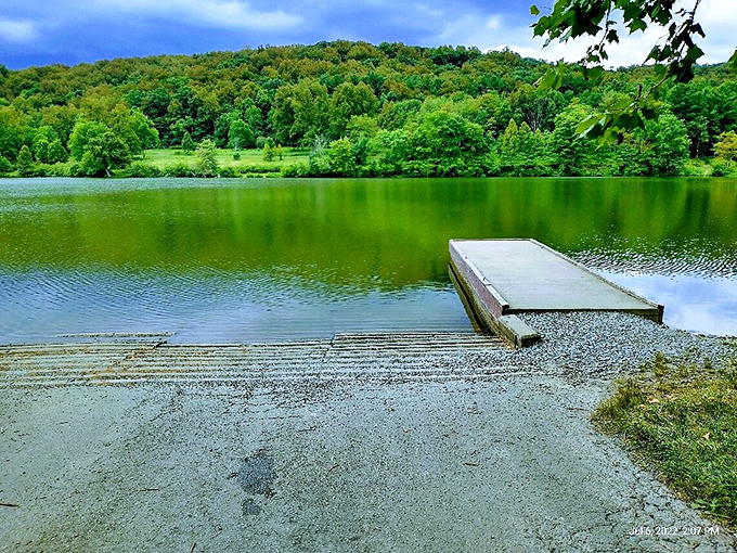 This simple wooden dock isn't just a place to fish&mdash;it's an invitation to slow down and reconnect with nature's rhythm.