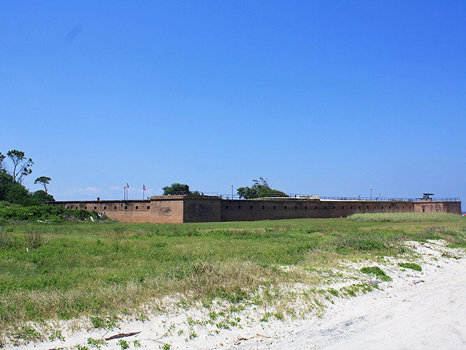 Fort Gaines stands defiantly after 160 years of hurricanes and history. These brick walls have stories to tell&mdash;if only they could talk between cannon fire.