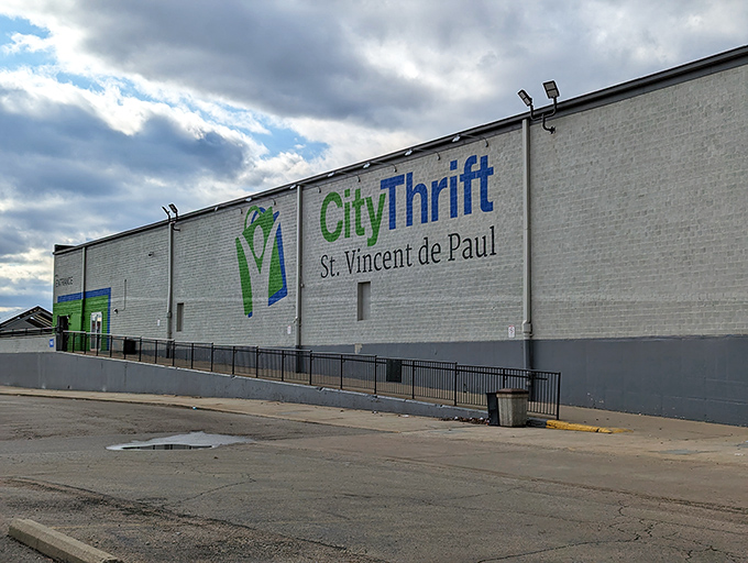 The CityThrift logo proudly announces its mission&mdash;turning yesterday's discards into today's discoveries while supporting community programs that make a difference.