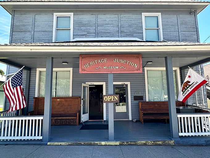 The Heritage Junction Museum doesn't just preserve history&mdash;it wears it proudly, with a front porch that practically begs you to sit a spell and swap tales.
